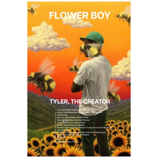 Plakat Tyler, the Creator Flower Boy bez ramy 61 x 91,5 cm • Cena ...