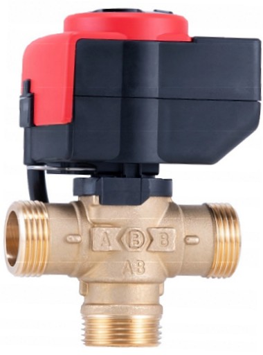 ZAWÓR 3-DROGOWY STREFOWY GZ 5/4 Z SIŁOWNIKIEM 230V 13441610294 - Allegro.pl