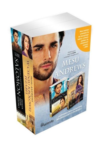 Skarby Jego miłości PAKIET tom 3-4 - Salomon i Jezabel - Mesu Andrews - Powieść biblijna Mesu ...