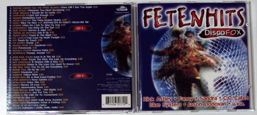 Fetenhits 80S: discofox CD 2cd sandra c c catch blue system 18142652979 ...