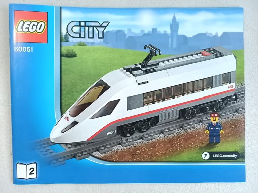 LEGO City 60051 Superszybki pociąg pasażerski (5702015119320) • Cena ...