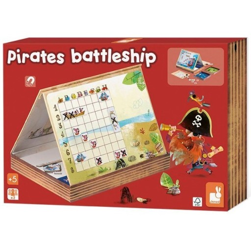 STATKI GRA MAGNETYCZNA BITWA MORSKA JANOD 5+ LAT (3700217328351) • Cena ...