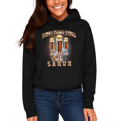 MIKINA TUNG TUNG TUNG SAHUR BRAIN ROT MEMY MEME DÁMSKÁ M za 571.00CZK ...