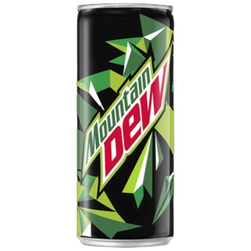 Mountain dew plechovka 330 ml za 26.00CZK - Allegro