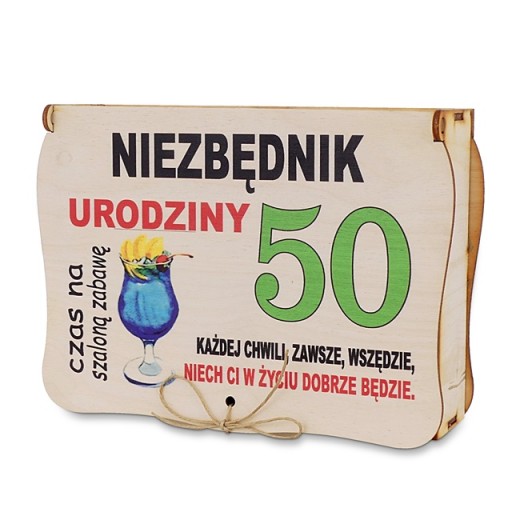 NIEZBĘDNIK 50 URODZINY ŚMIESZNY PREZENT PUDEŁKO (Prezent na 50 Urodziny ... NIEZBĘDNIK 50 URODZINY ŚMIESZNY PREZENT PUDEŁKO (Prezent na 50 Urodziny ...