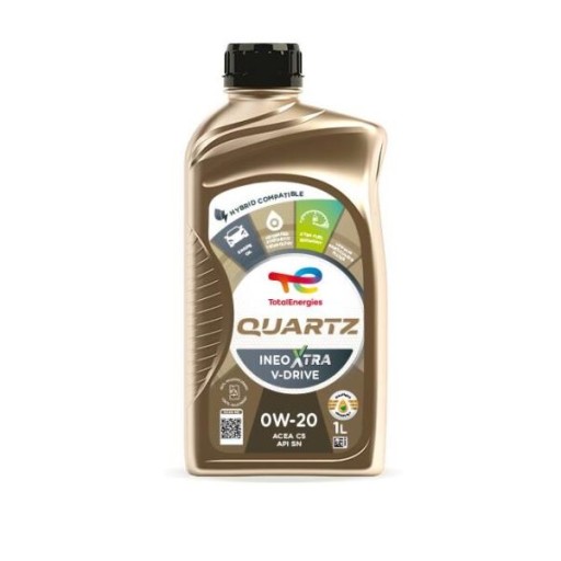 ORYGINALNY OLEJ TOTALENERGIES TOTAL QUARTZ INEO XTRA V-DRIVE 0W20 1L 2226022 za 47,99 zł z ...