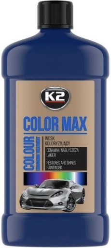 K2 COLOR MAX GRANATOWY WOSK KOLORYZUJĄCY 500ML 5906534005656 za 13 ...