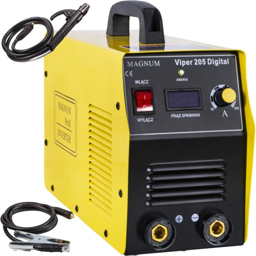 MMA INVERTERES HEGESZTŐ MAGNUM 205 DIGITAL 200A, (5901076102351) • Ár, Vélemények - Allegro