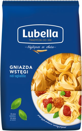 Makaron gniazda wstęgi tagliatelle Lubella 400 g 9278205175 - Allegro.pl Makaron gniazda wstęgi tagliatelle Lubella 400 g 9278205175 - Allegro.pl