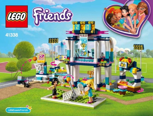 LEGO Friends Instrukcja 41338 Stadion sportowy 13361469755 - Allegro.pl