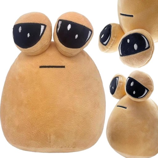 POU MASKOTKA PLUSZAK MIĘKKA SŁODKA ZABAWKA KOSMITA MÓJ ZWIERZAK ...