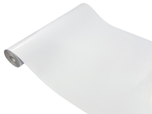 Okleina Biała Połysk Folia Samoprzylepna Dekoracyjna Na Meble Rolka ...