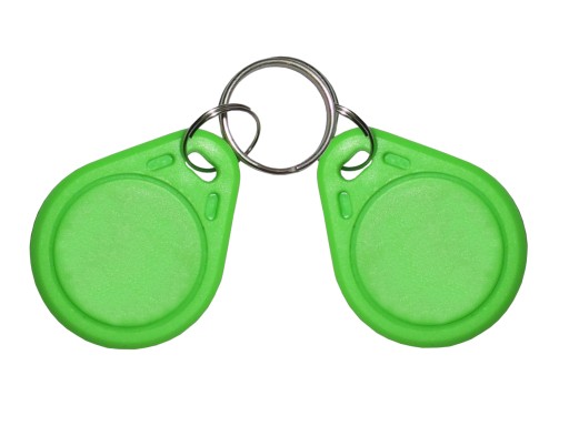 Zöld kulcstartó - 10 darab IC S50 13,56MHz programozható ...