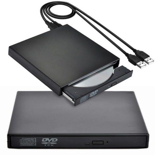 Zewnętrzny Napęd Przenośny DVD CD RW Odtwarzacz Czytnik płyt USB 2.0 ... Zewnętrzny Napęd Przenośny DVD CD RW Odtwarzacz Czytnik płyt USB 2.0 ...