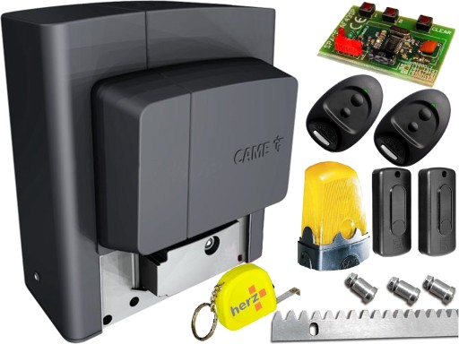 NAPĘD BRAM PRZESUWNYCH CAME BKS12AGS 230V ZESTAW • Cena, Opinie ...