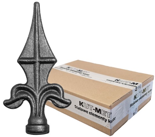 ELEMENTY KUTE GROT GROTY SZPICE OGRODZENIE FURTKA CZARNA STAL OZDOBA ...