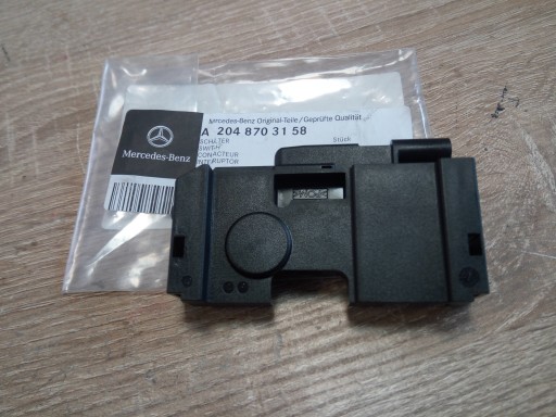 CZUJNIK STYCZNIK ZAMKA MASKI MERCEDES W204 NOWY * 2048703158 2048704458 ...
