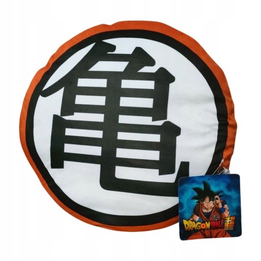 DWUSTRONNA PODUSZKA DRAGON BALL DRAGONBALL LOGO KAME MANGA / ANIME ...