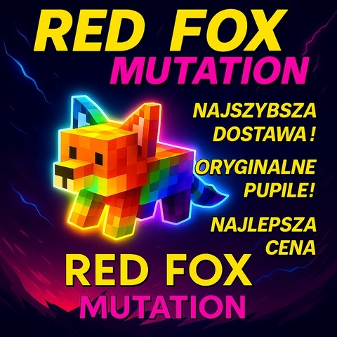 RED FOX MUTACJA GROW A GARDEN ROBLOX - Stan: Produkt cyfrowy 8.99PLN ...