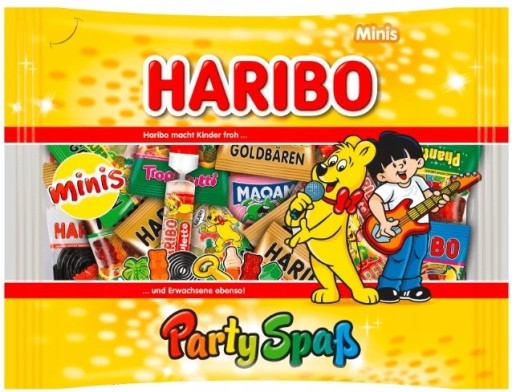 Haribo Party-Spass Żelki 425g 26 mini żelek Haribo (4001686713310 ...
