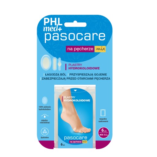 Plaster na pęcherze hydrokoloidowy MIX 6 szt (5902012693742) • Cena ...