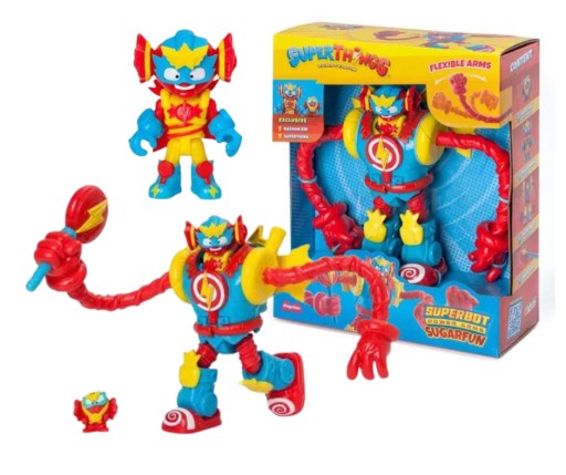 Super Zings Superbot SUGARFUN Robot SuperThings (8431618025123) • Cena ...