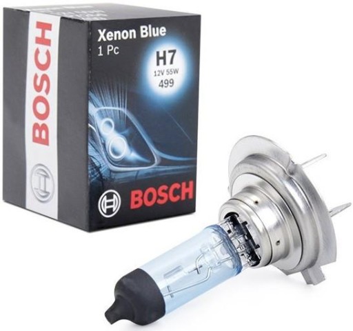 BOSCH ŻARÓWKA H7 XENON BLUE 12V 55W PX26D 3165141238617 za 21.56PLN z ...