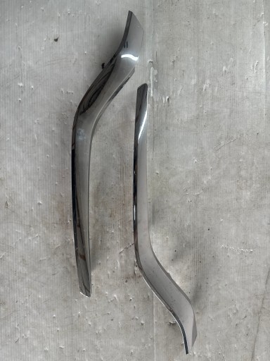 RENAULT CAPTUR II 19- LISTWY ATRAPY CHROM LEWY PRAWY PRZÓD - KOMPLET ...