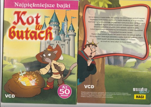 Kot w Butach płyta VCD 14429929842 - Sklepy, Opinie, Ceny w Allegro