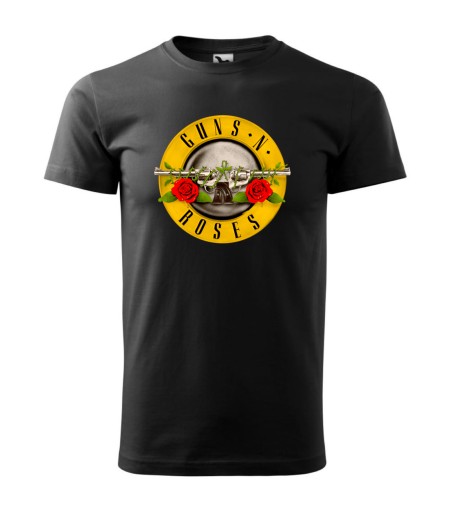 KOSZULKA GUNS N ROSES MĘSKA HEAVY METAL - XL • Cena, Opinie • T-shirty ...