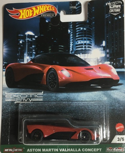 HOT WHEELS ASTON MARTIN VALHALLA CONCEPT PREMIUM (0887961905908) • Cena ...