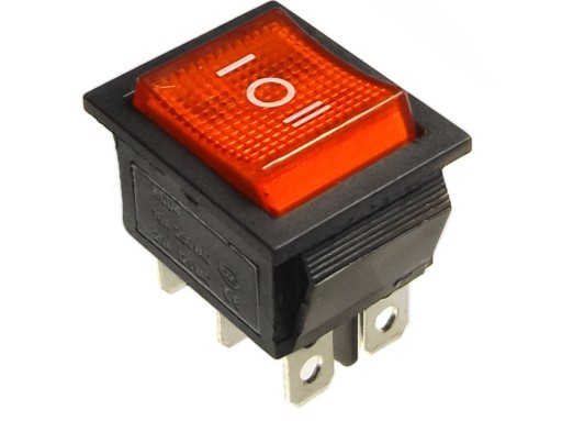 Przełącznik kołyskowy Rocker 3-pozycyjny ON OFF ON - Sklep, Opinie ...
