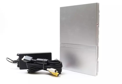 Konsola Sony PlayStation 2 Slim SCPH-77004 Silver - Sklep, Opinie, Cena ...