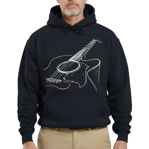 MIKINA KYTARA DÁREK PRO KYTARISTU HUDBA S INSTRUMENTY ROCK ROCKOVÁ S, • Ceny, Recenze - Allegro