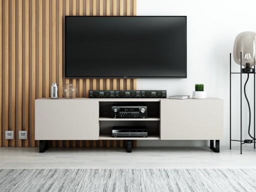 SZAFKA RTV LOFT 180 WYSOKA KASZMIR • Cena, Opinie • Komody 12733018410 ...