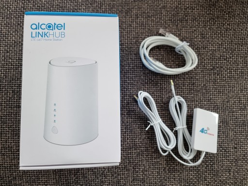 Router Alcatel LinkHUB modem antena LTE 4G cat7 300 Mbps wifi internet ...