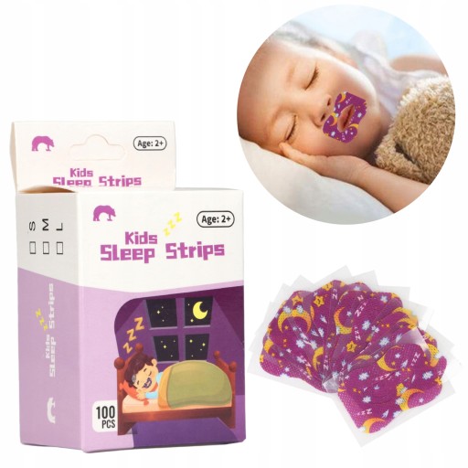 PLASTRY MYOTAPE DLA DZIECI CHRAPANIE 100 PLASTRÓ 14324635289 - Allegro.pl