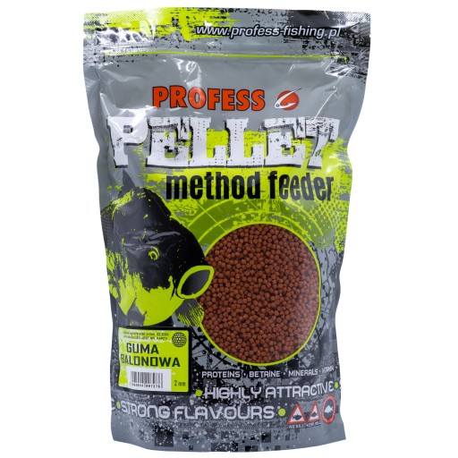 Pellet 2 mm Method Feeder GUMA BALONOWA 700 g Profess - 5904044007856 ...