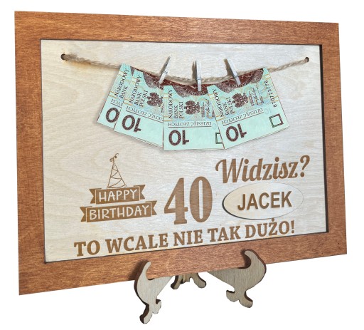 Ramka urodziny TO WCALE NIE TAK DUŻO 30 40 50 60 (25632) • Cena, Opinie ...