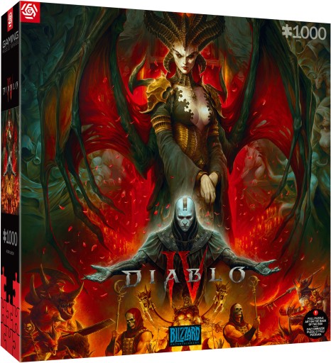 PUZZLE Diablo IV Lilith Composition 1000 elementów | GOOD LOOT Gaming ...