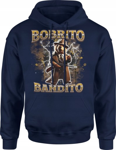 MIKINA BOBRITO BANDITO GANGSTERITO BRAIN ROT BÓBR TIK TOK MEMY PÁNSKÁ ...