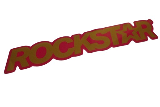 ROCKSTAR MOTOCROSS NAKLEJKA STICKER 14,6 x 3 cm za 25.00PLN z Poznań ...