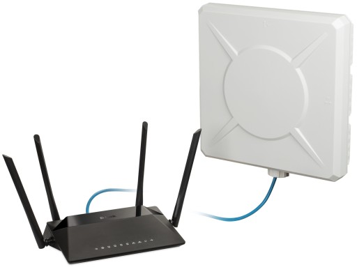 Modem WiFi LTE 4G na kartę SIM z anteną zewnętrzną - Sklep, Opinie, Cena w Allegro.pl