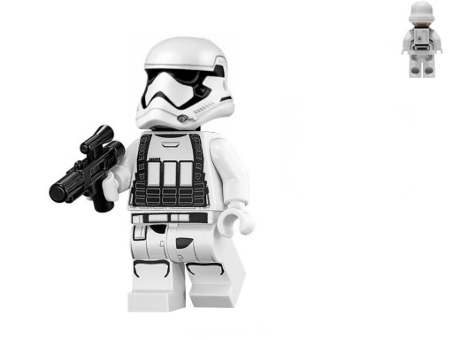 Lego Star Wars-First Order Heavy Assault Stormtrooper+ blaster 75178 ...