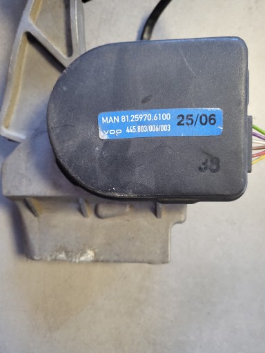 PEDAŁ GAZU MAN TGS,TGX,TGL,TGM TGA 81.26970-6100 za 180.00PLN z Turek ...