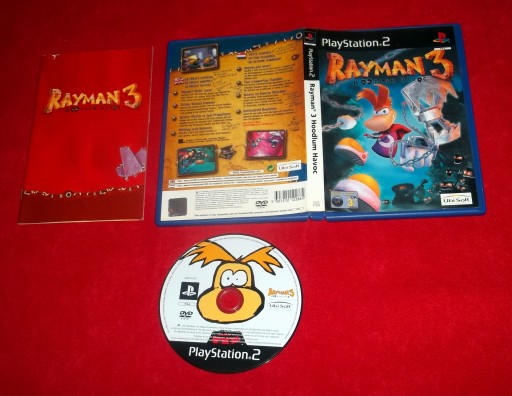 RAYMAN 3 HOODLUM HAVOC PS2 PLATFORMÓWKA jak DAXTER RATCHET CLANK PlayStation 2 (PS2) pudełkowa ...