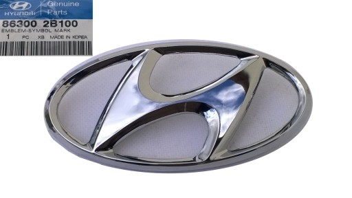 HYUNDAI i30 ZNACZEK EMBLEMAT PRZÓD 863002B100 za 52.00PLN z drezdenko ...