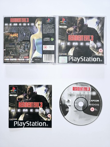 PlayStation Resident Evil 3 Nemesis PlayStation (PSX) pudełkowa - Stan ...