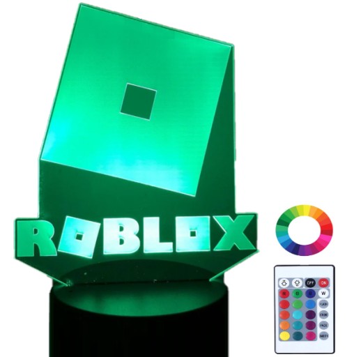 Lampka Nocna 3D LED Roblox Grawer Imię Prezent 12323810028 - Allegro.pl