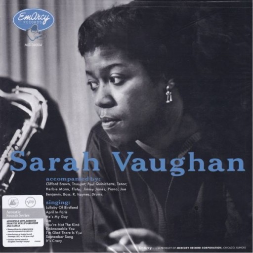 Sarah Vaughan (Acoustic Sounds) Sarah Vaughan - Bakelitlemez ...